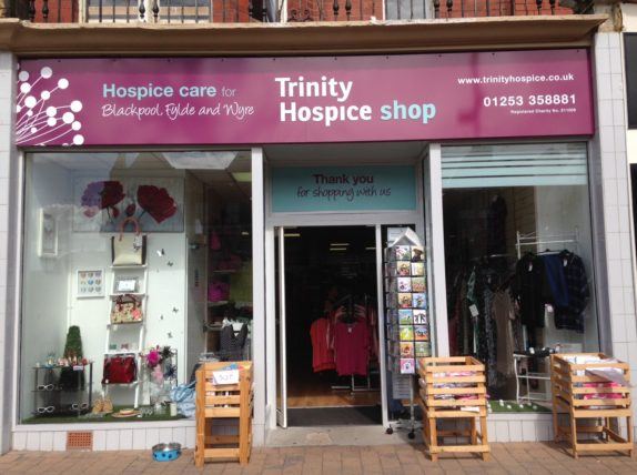 Charity shops near me - Trinity Hospice