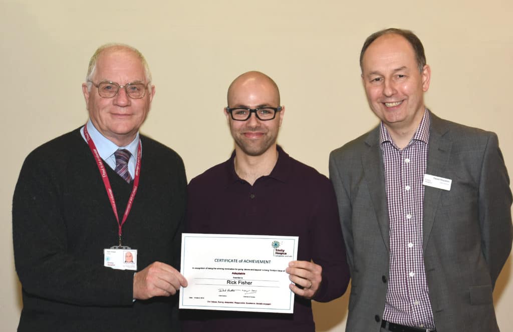 A special thanks to our hard-working staff - Trinity Hospice