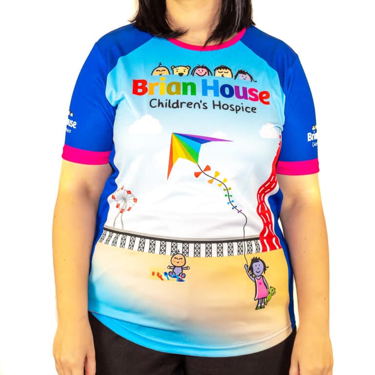 Brian House Running T-Shirt - Brian House Children’s Hospice
