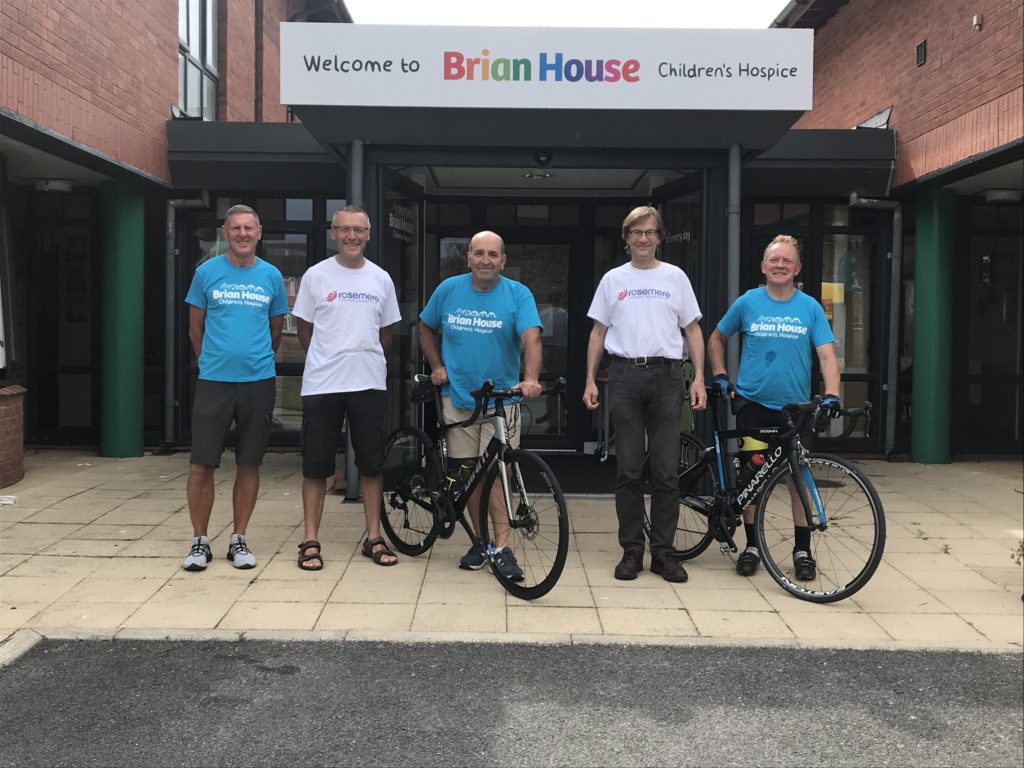 Local cyclists complete Land's End to John O'Groats challenge - Brian ...